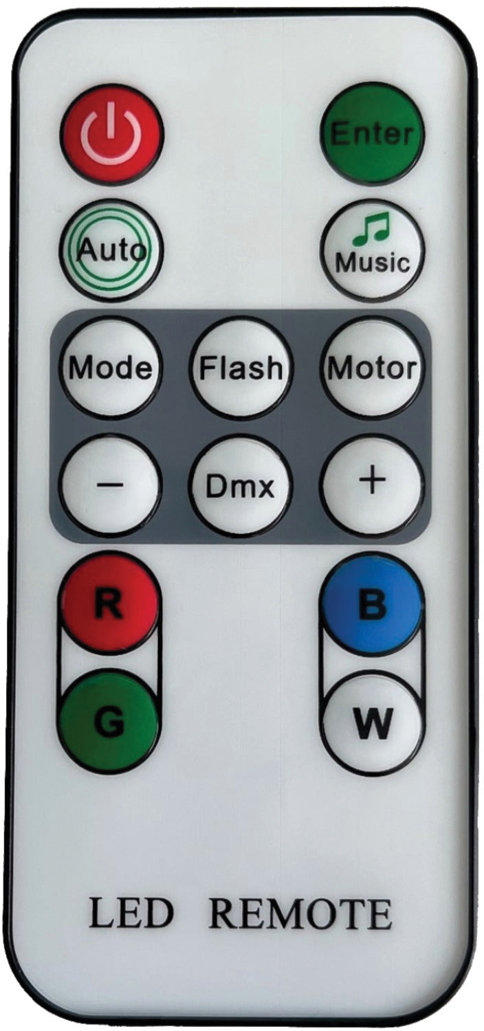 QTX PAR-100W - High Power White LED Plastic PAR Can - DJ SOS