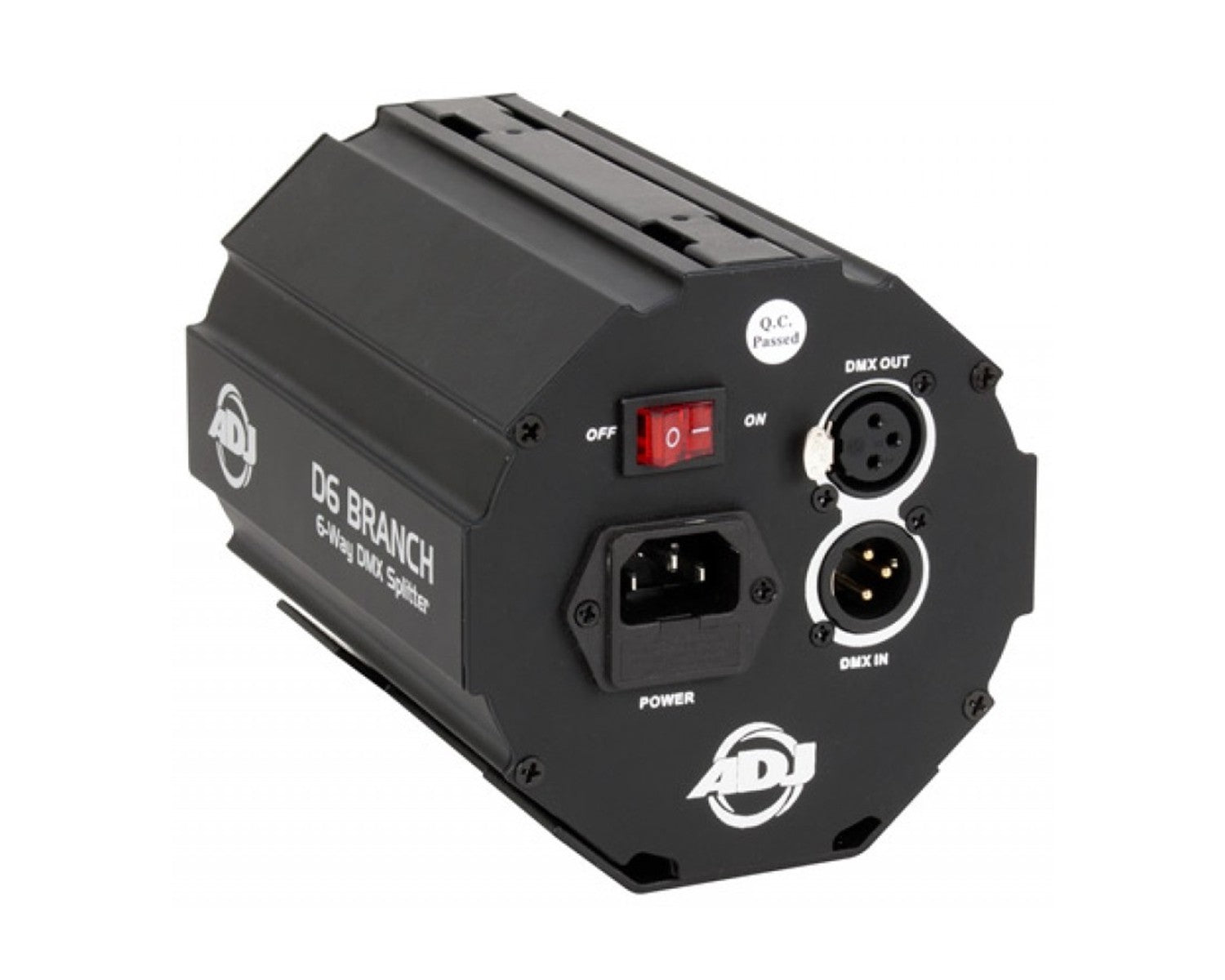 ADJ D6 Branch - Remote 6-Way DMX Splitter/Booster - DJ SOS